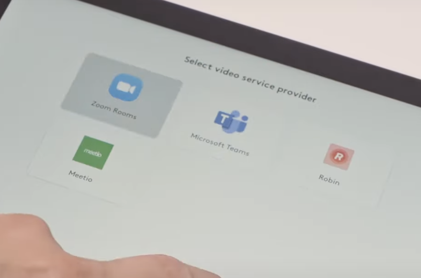 Logitech Tap Scheduler: le Room Schedule Display qui va bien